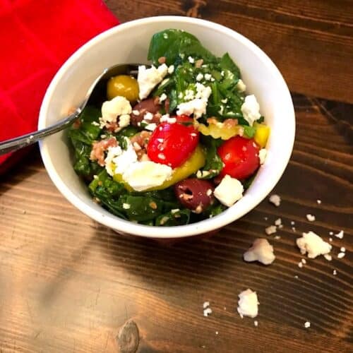 Greek Olive and Feta Salad - Southern Home Express