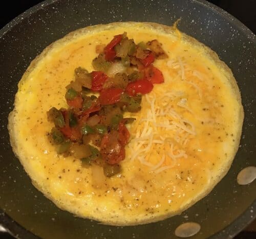 Easy Vegetable Omelet Recipe - Southern Home Express