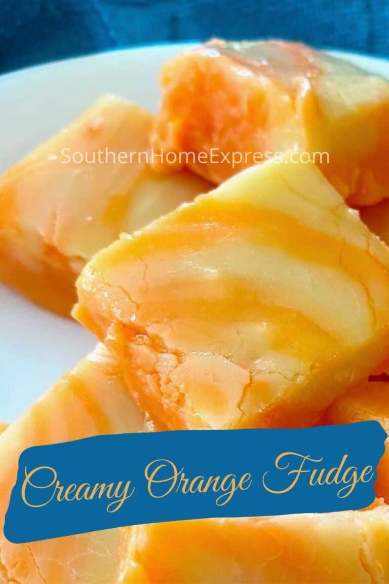 Creamy Orange Fudge Recipe - Southern Home Express