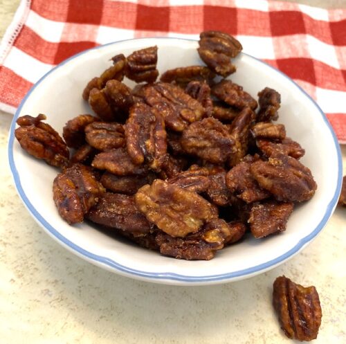Sweet & Crunchy Candied Pecans - Southern Home Express