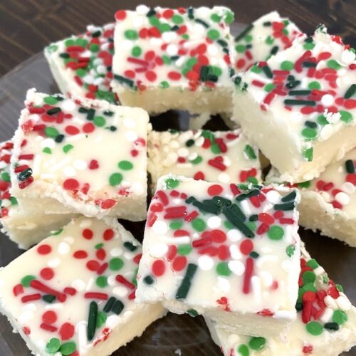 2-Ingredient White Fudge Recipe - Southern Home Express