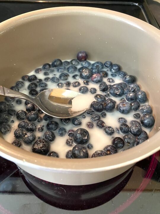 How to Make Homemade Blueberry Sauce - Southern Home Express