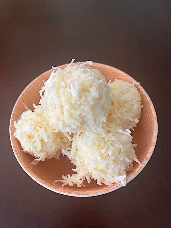 Easy No Bake Coconut Balls with Condensed Milk Recipe - Southern Home ...