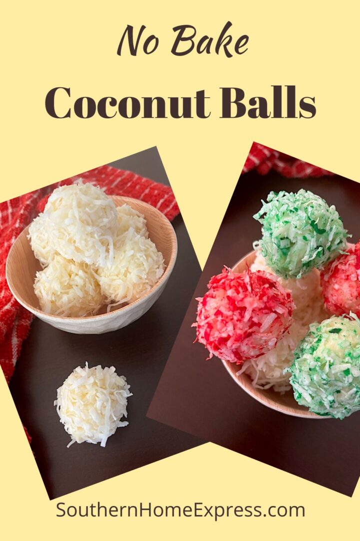 Easy No-Bake Coconut Balls - 2-Ingredient Treat - Southern Home Express