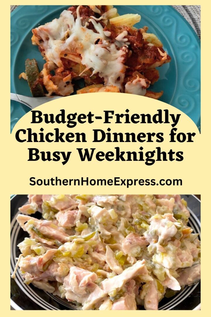 Quick Budget Friendly Chicken Dinners - Southern Home Express