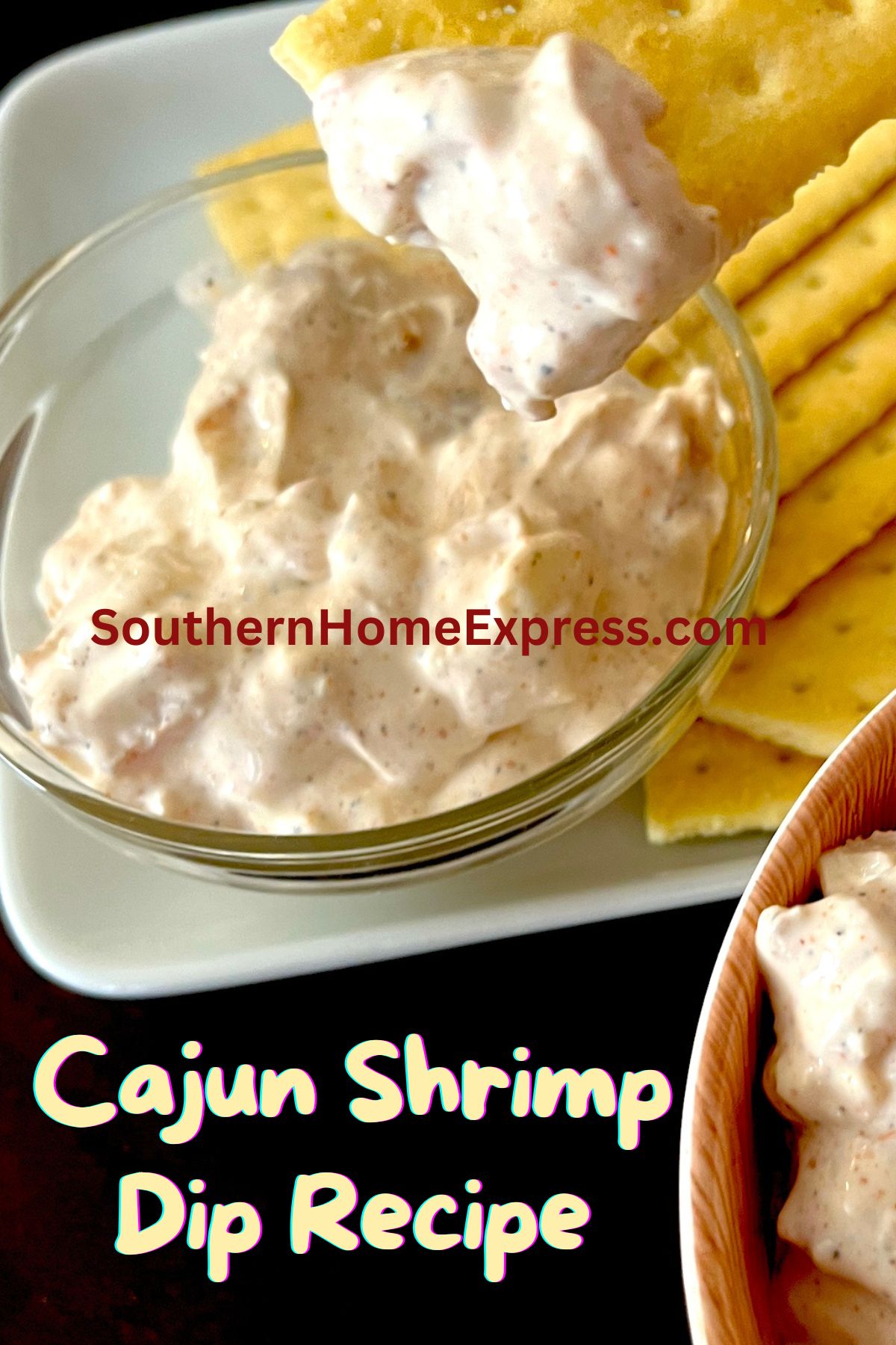Spicy Cajun Shrimp Dip Recipe - Southern Home Express