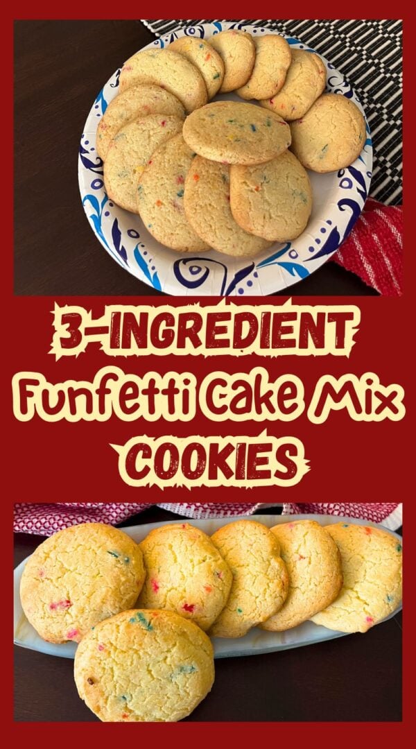 Easy Funfetti Cookies with Cake Mix (Only 3 Ingredients) - Southern ...