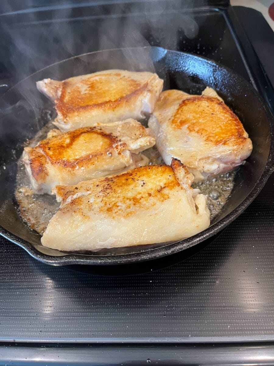 How to Bake Chicken in a Cast Iron Skillet - Southern Home Express