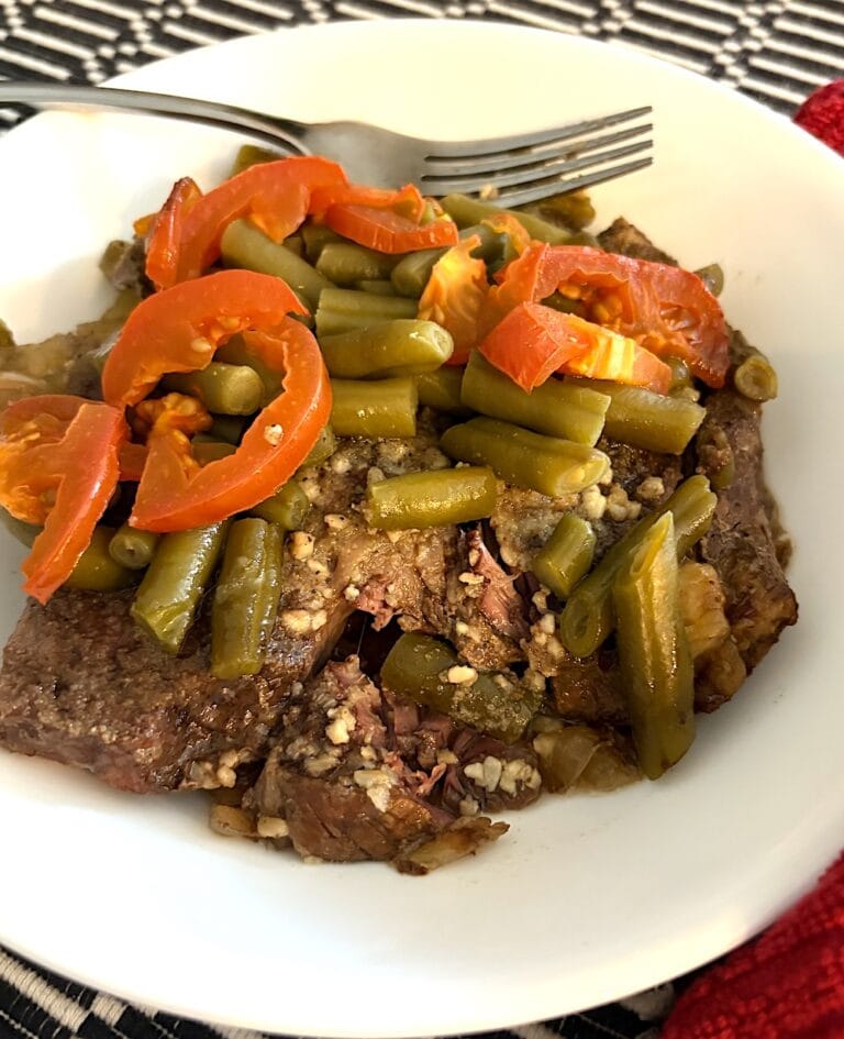 Tender Slow Cooker Chuck Steak with Vegetables - Southern Home Express